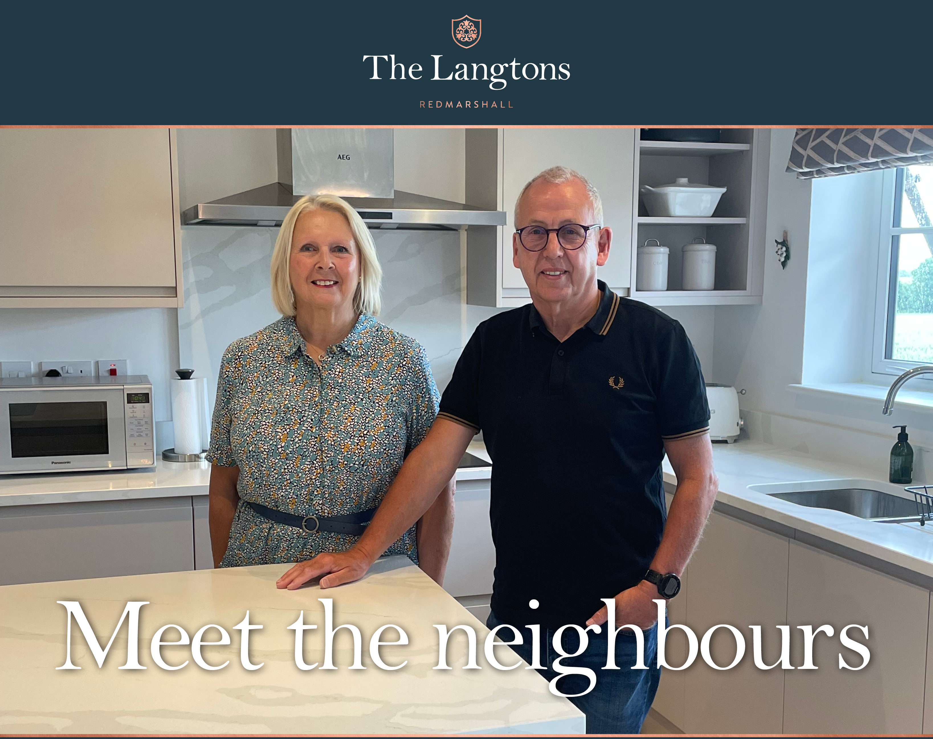 Meet the Neighbours: Sylvia and Rob at The Langtons